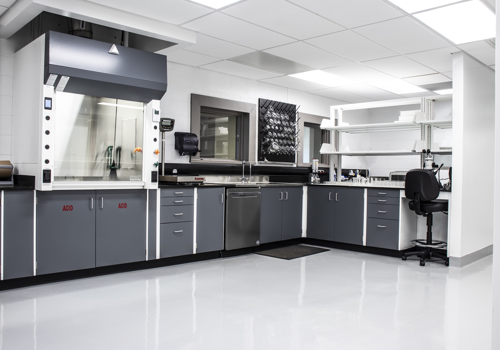 Painted Steel Casework | Spencer-Virnoche